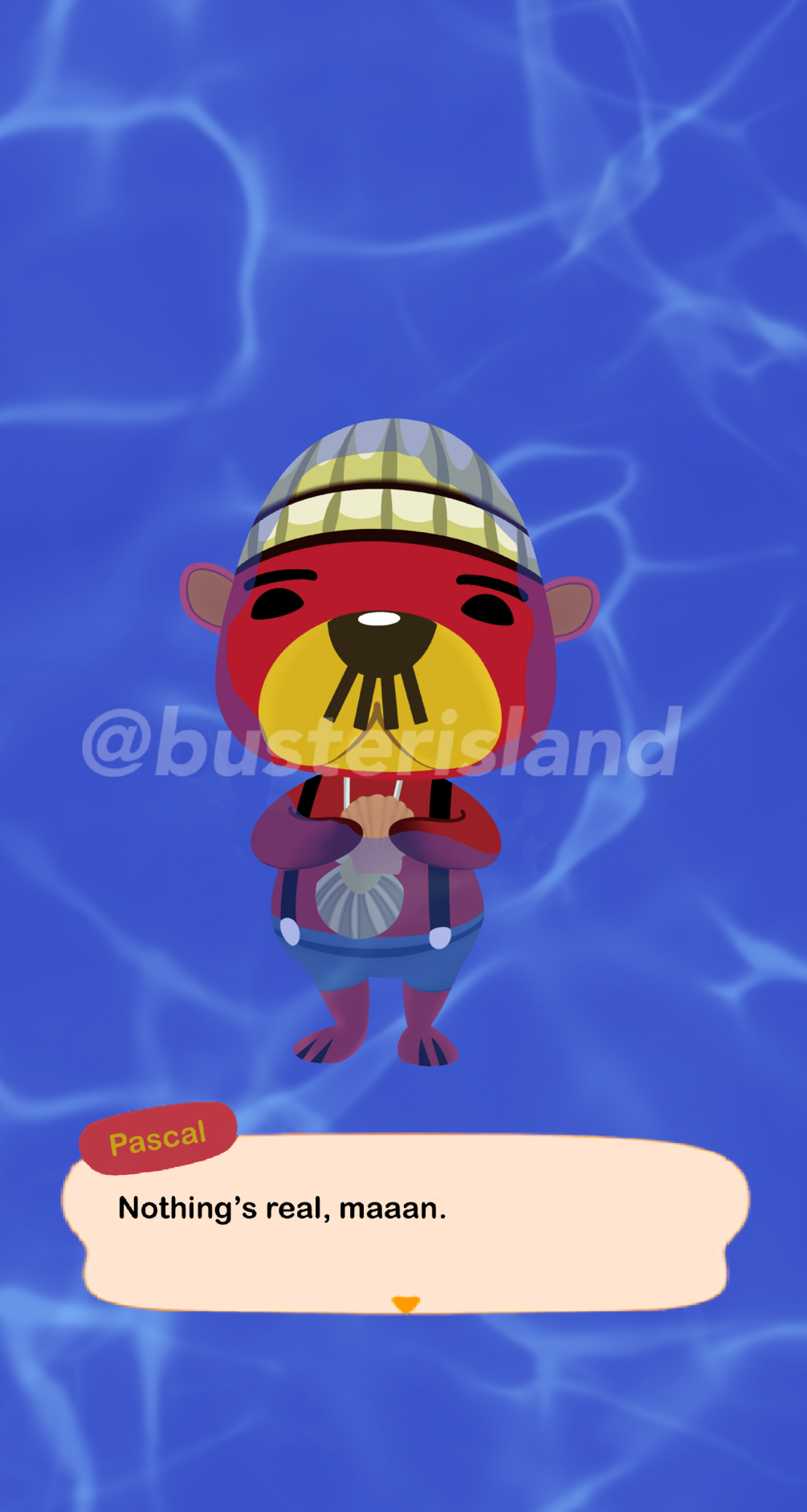 Pascal Swimming Phone Wallpaper