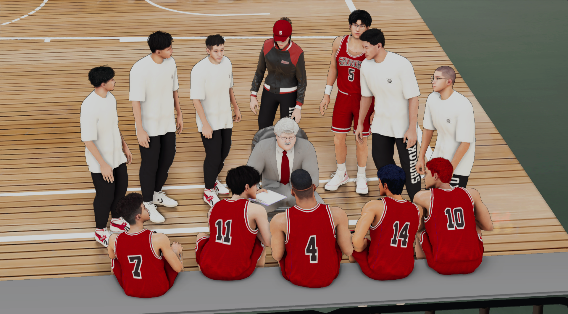 NBA 2K24/NBA 2K23 Slamdunk Mod with Add-ons 1 and Add ons 2 v1.10