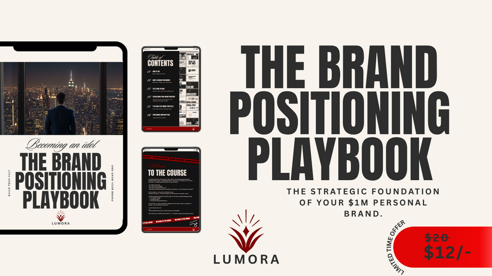 THE BRAND POSITIONING PLAYBOOK: The strategic foundation of your $1M ...