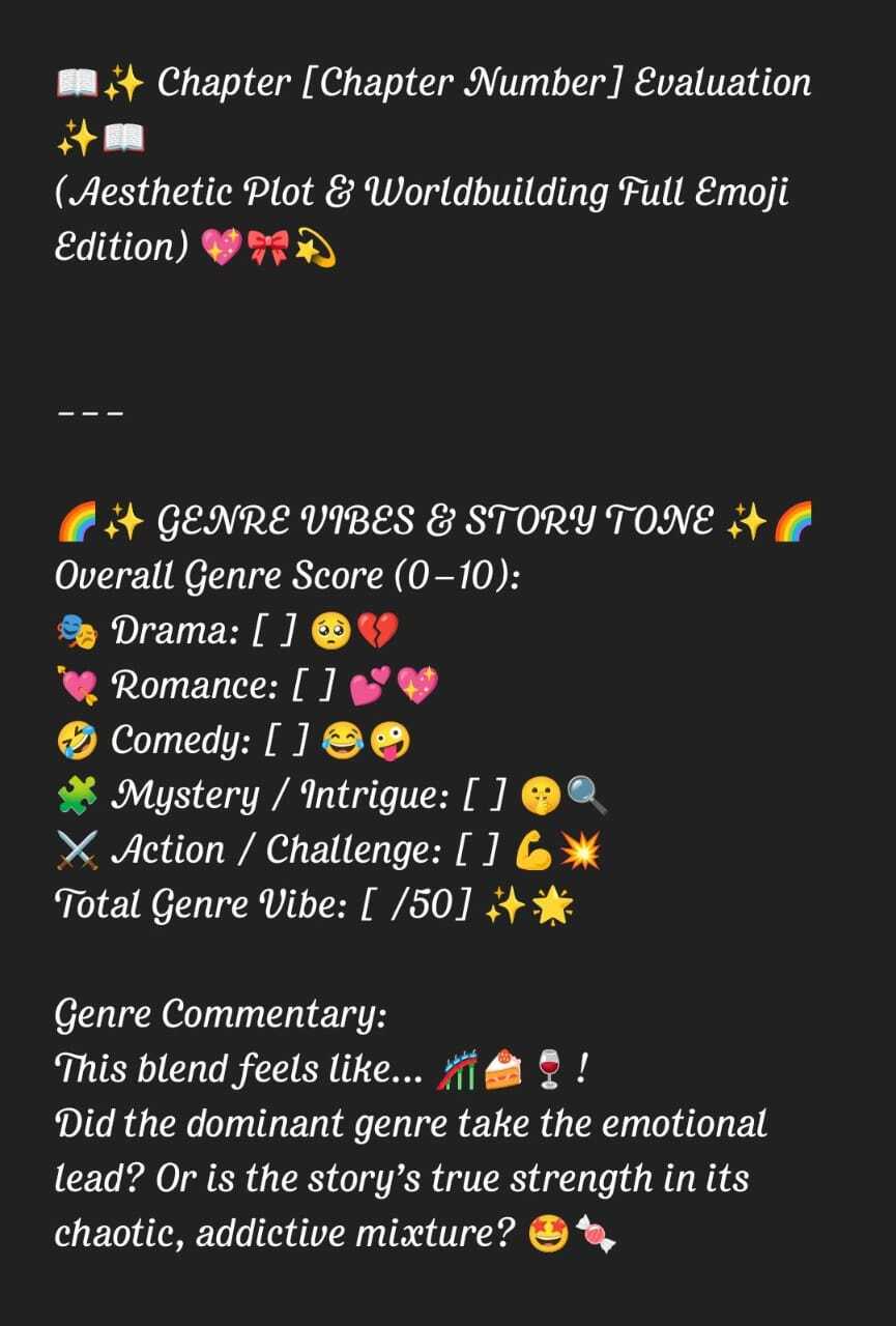 Rate Your Story Like a Pro 100/100 (Editable Template)