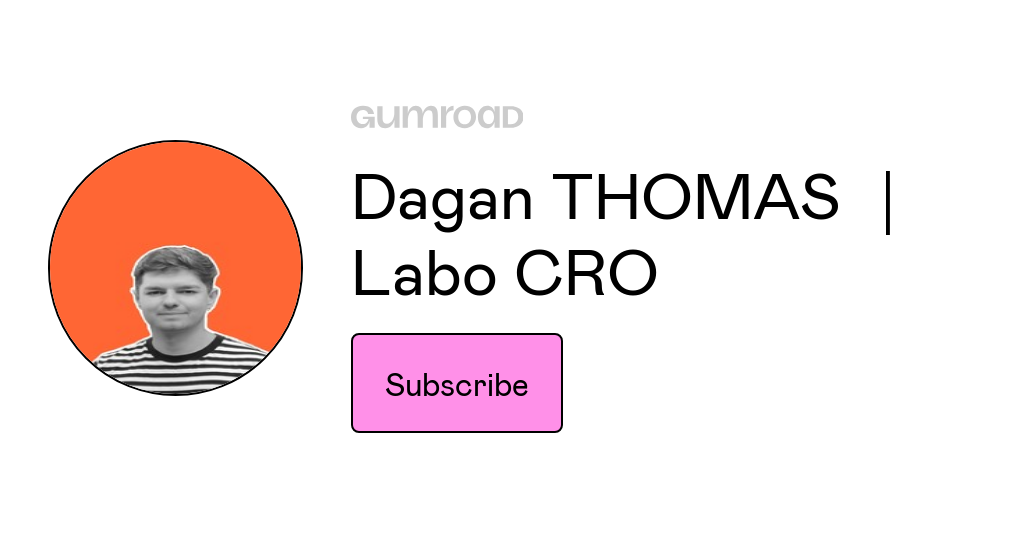 Dagan THOMAS ｜Labo CRO