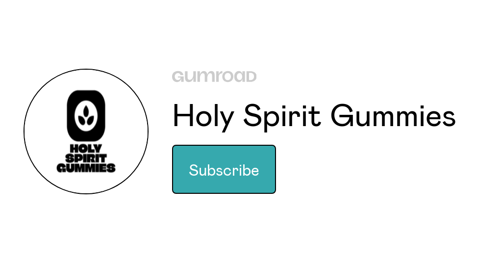 Holy Spirit Gummies