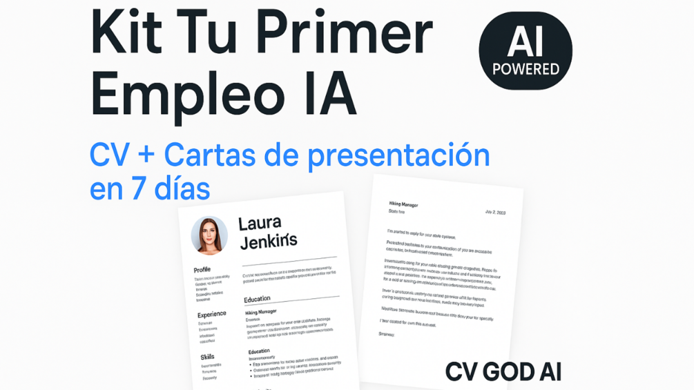 Pack Plantillas + Asistente IA - CV GOD AI