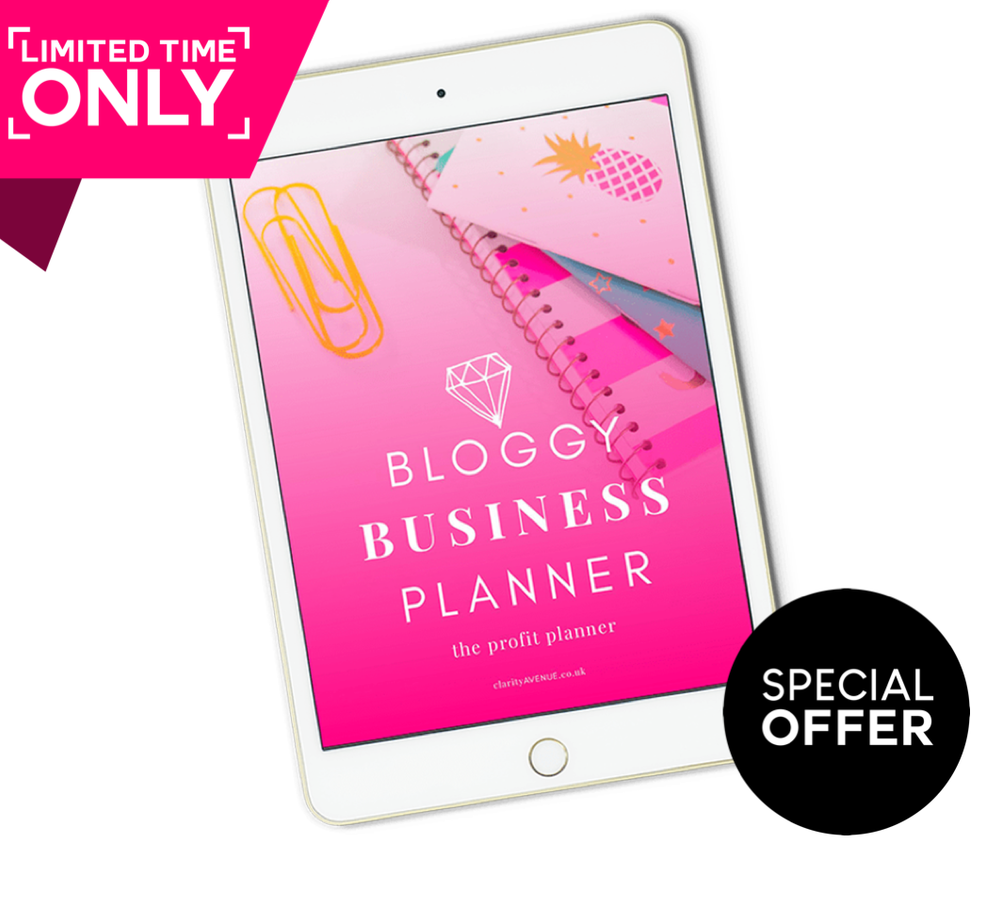 The Simplified Blog Business Plan Template *Limited Time Lockdown Sale"