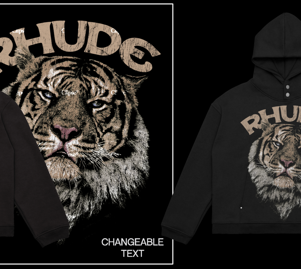 Tiger | Heavy Distressed Png File 300 DPI