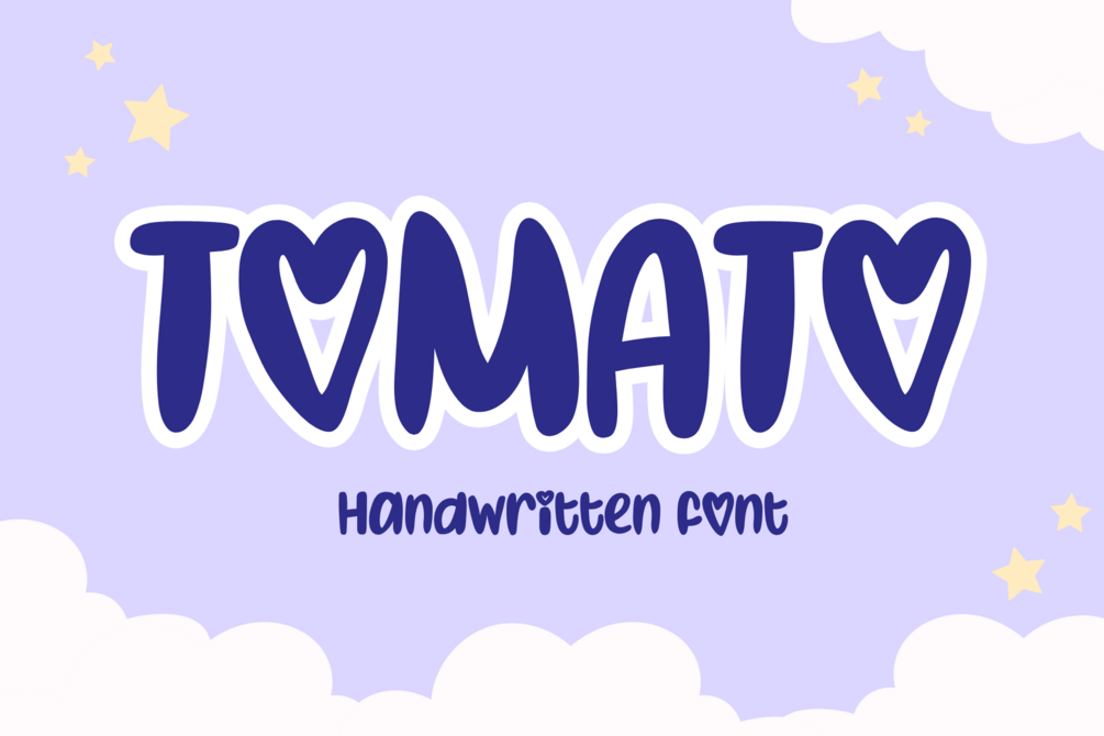 Tomato | Handwritten font