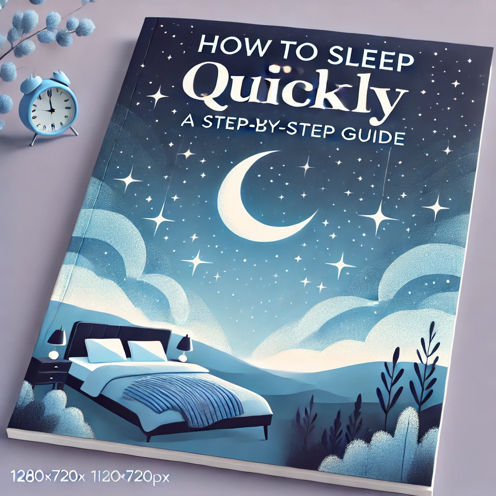 step-by-step guide on how to sleep quickly