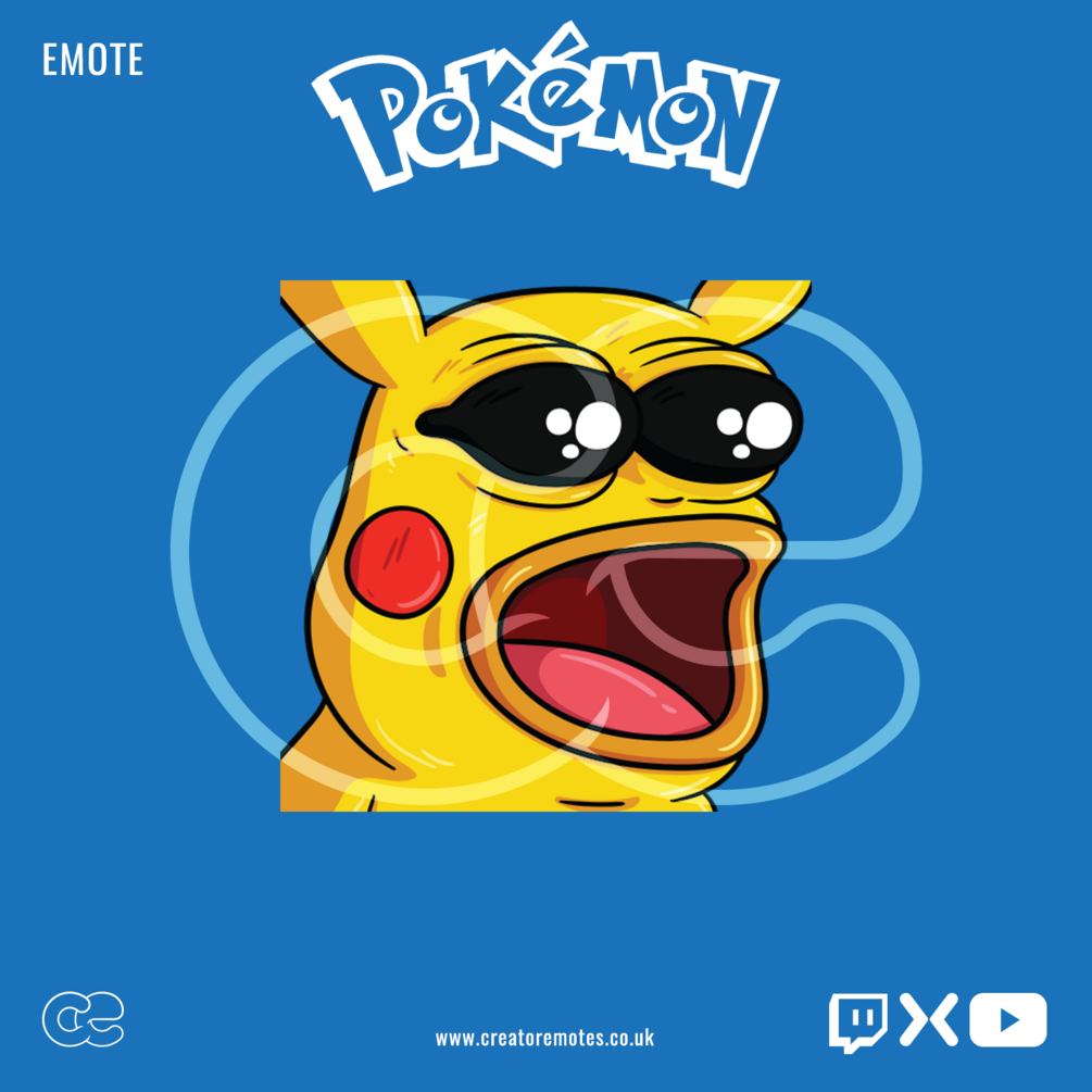 Emote - Pikachu pog.