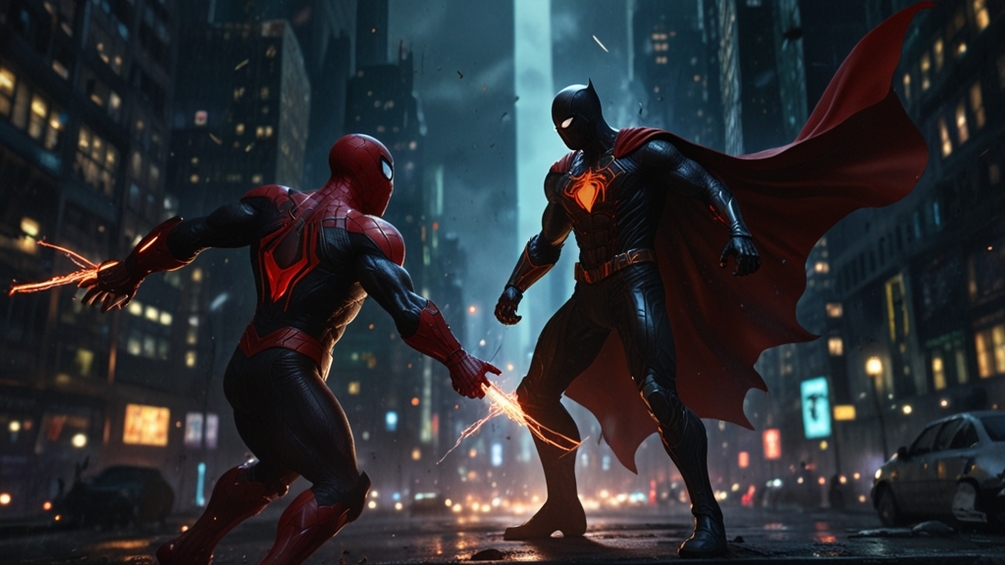 🕷️ Spiderman vs Jackal: Epic Superhero Showdown! 💥3