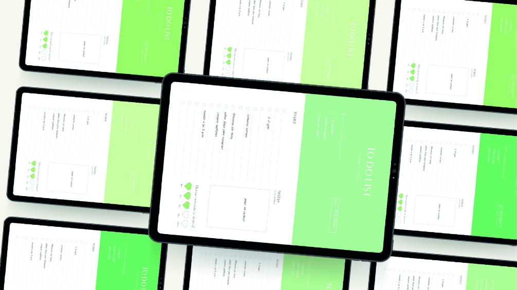 TO DO LIST - HOPE PACK X5