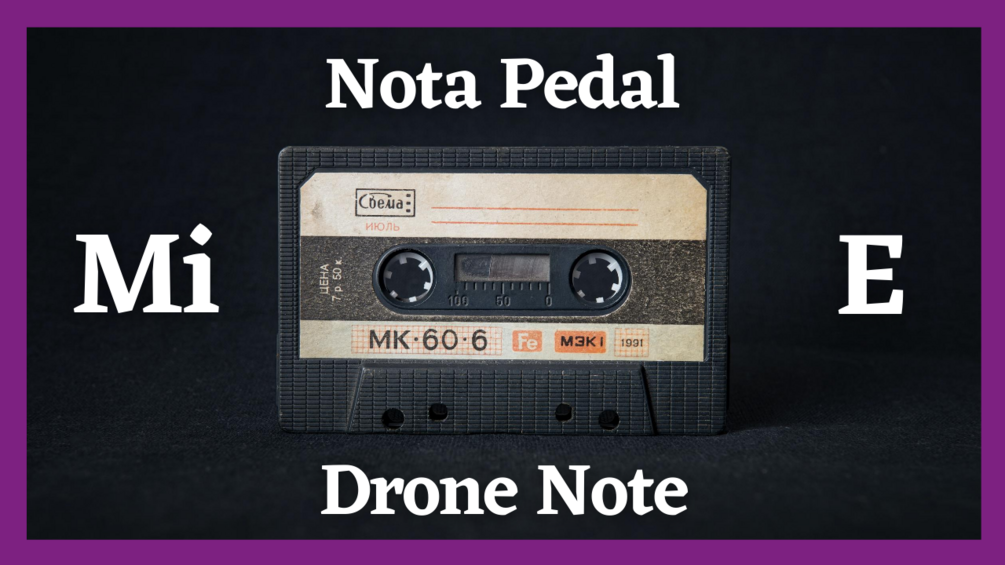 Nota pedal Mi | E Drone note - Orquesta