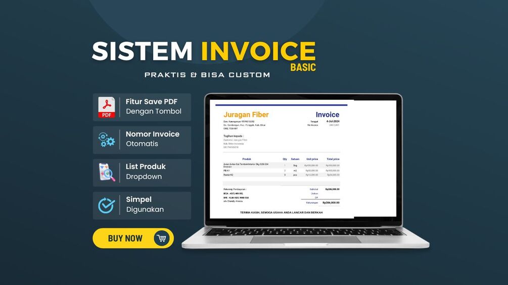 Template Invoice Basic
