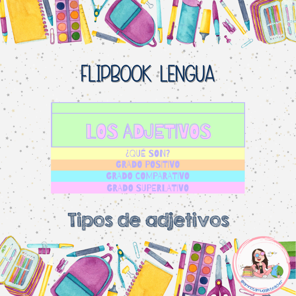 FLIPBOOK ADJETIVOS