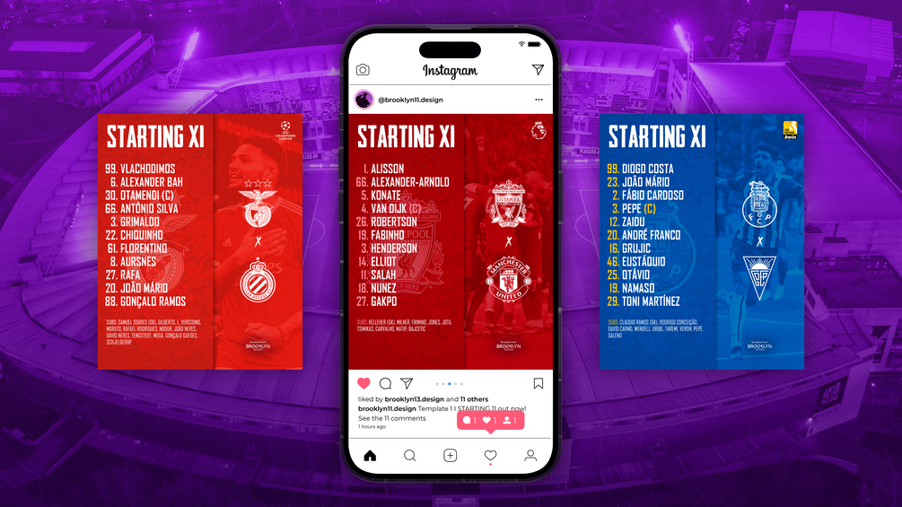 Template 1 I STARTING 11