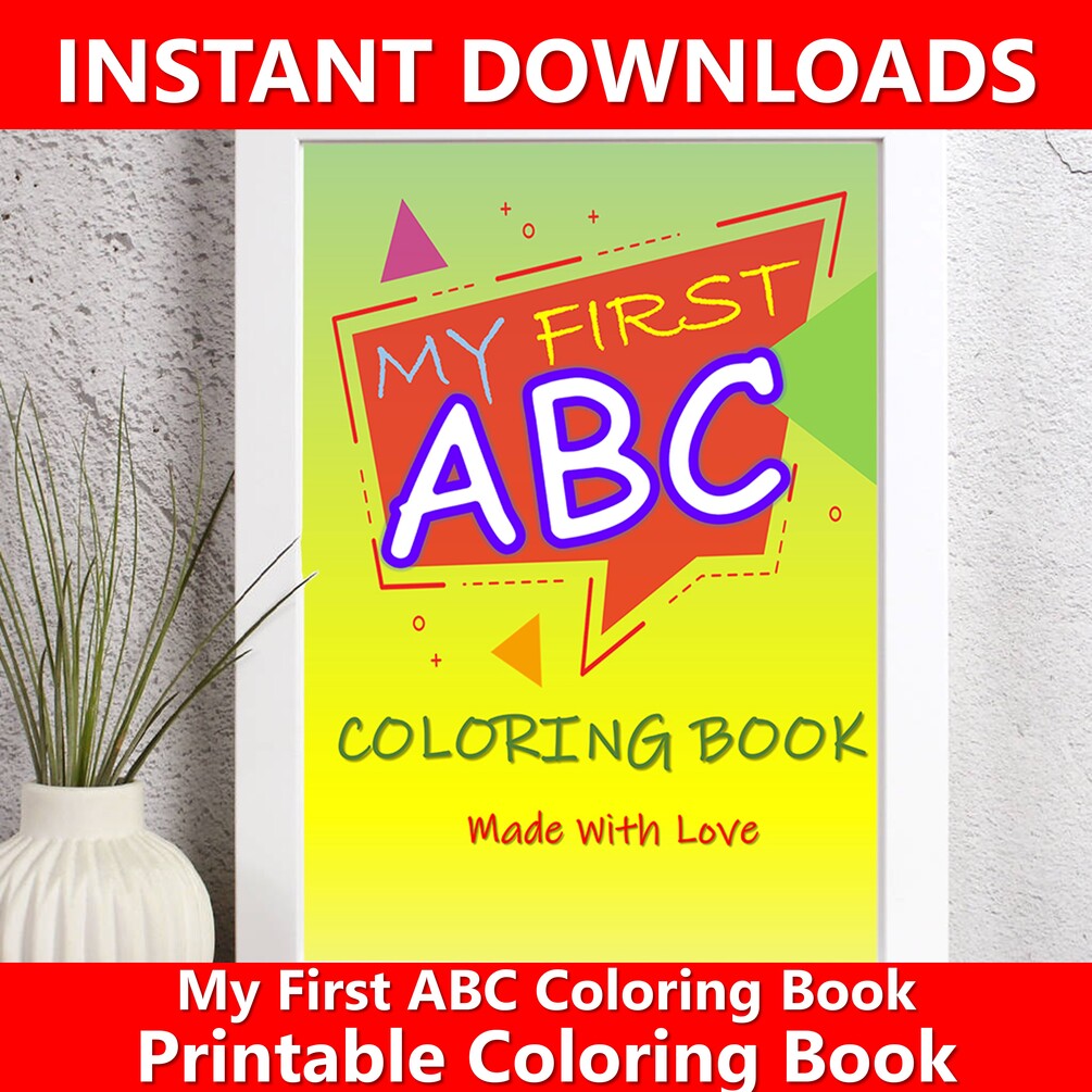 My First ABC Coloring Activity Book (6260)
