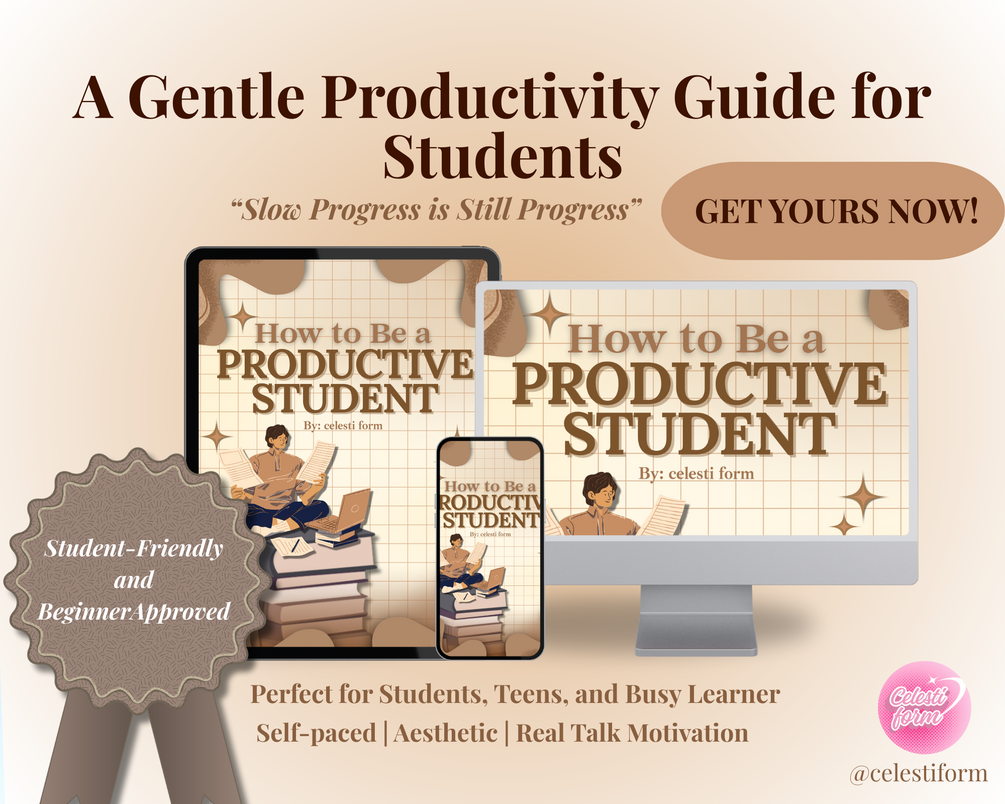 Productivity Guide for Students – Digital Download | Study Guide PDF ...