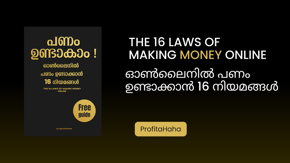 THE 16 LAWS OF MAKING MONEY ONLINE