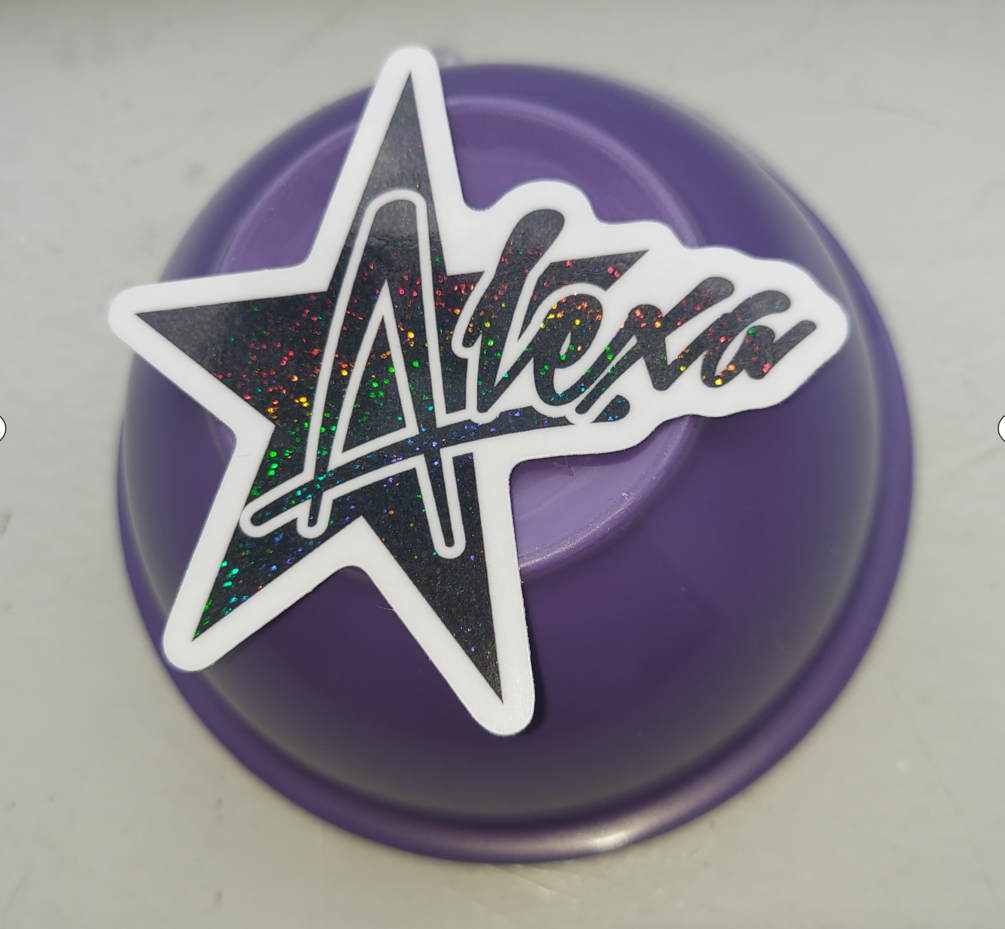 Alexa Logo Sticker