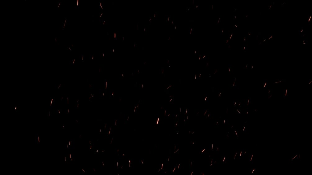Sparks - Free, Ultra HD, Loop 10 seconds, Alpha Channel
