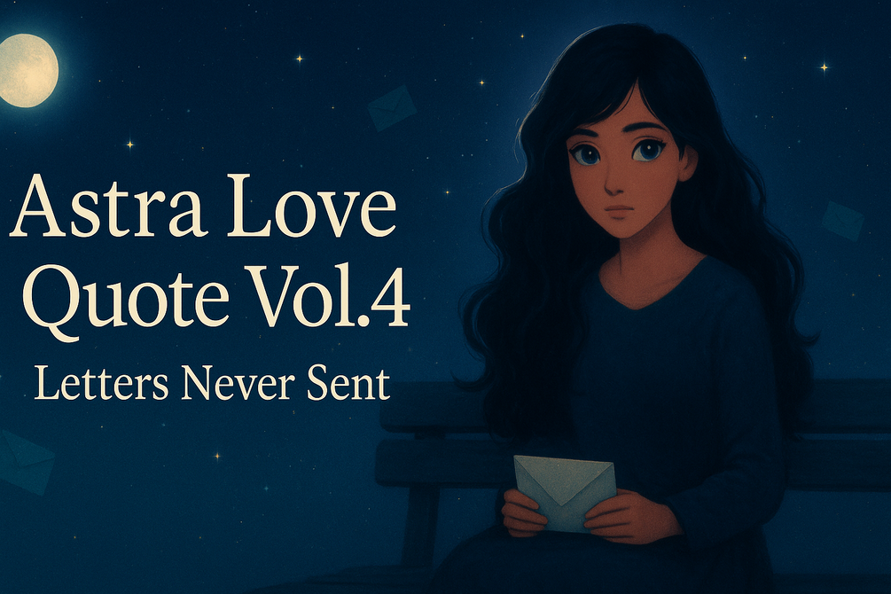 Unsent Letters - 🌕Astra Vol.4