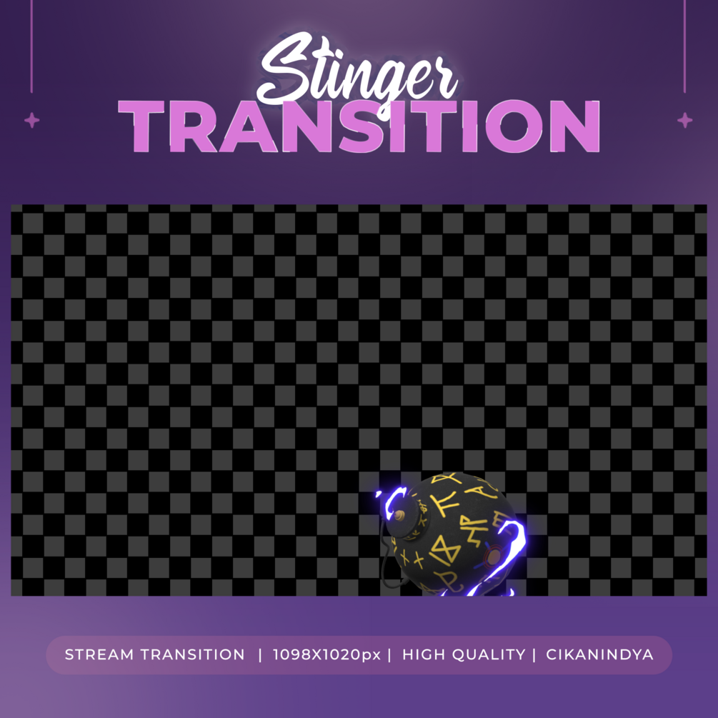 Animated Stinger Transition Arcane Rune Bomb | Enchanted Energy ...