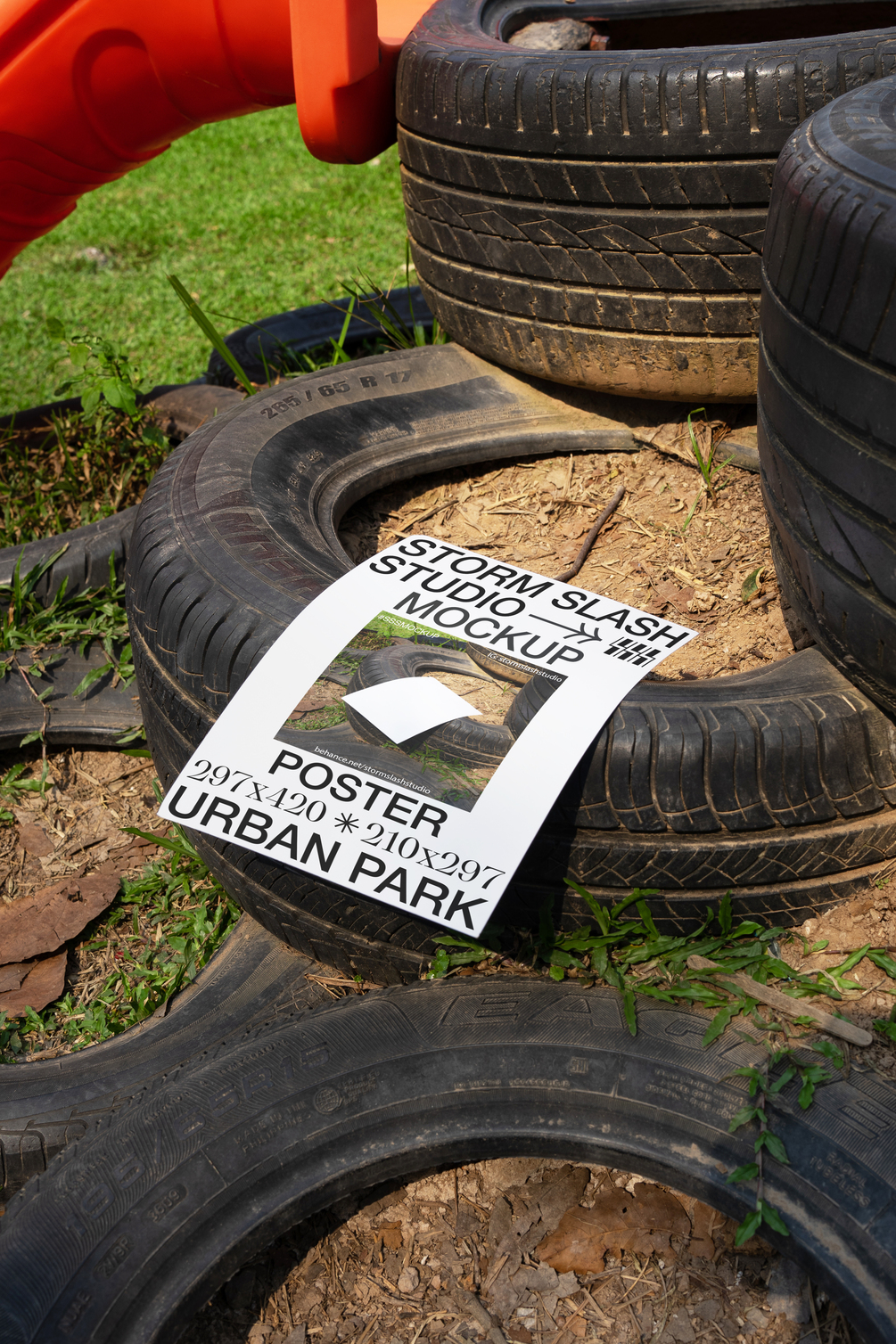 URBAN PARK POSTER MOCKUP - By Storm Slash Studio
