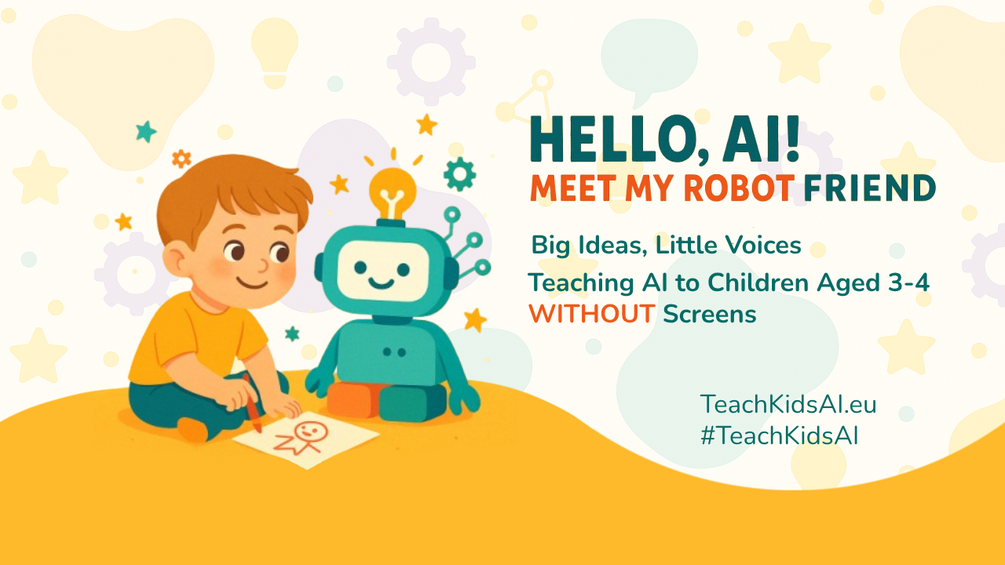 Hello, AI! Meet My Robot Friend | Big Ideas, Little Voices. Teaching AI ...