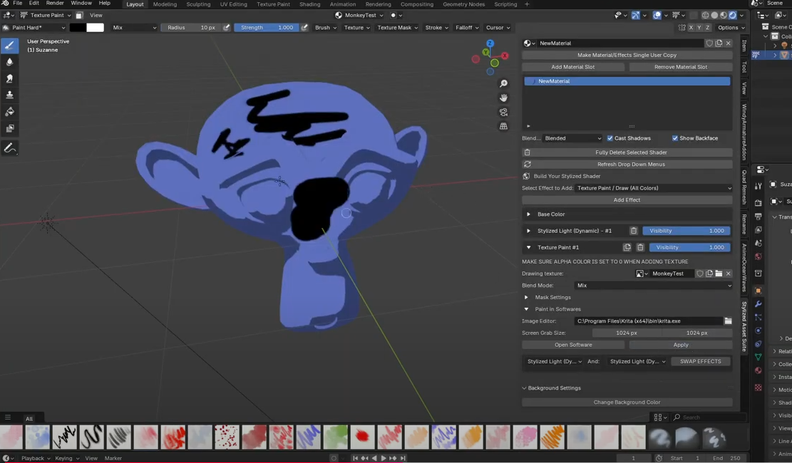 Insane Painting in Blender (SAS update) - crzyzhaa