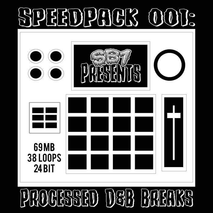 Speedpack 001: Processed D&B breaks