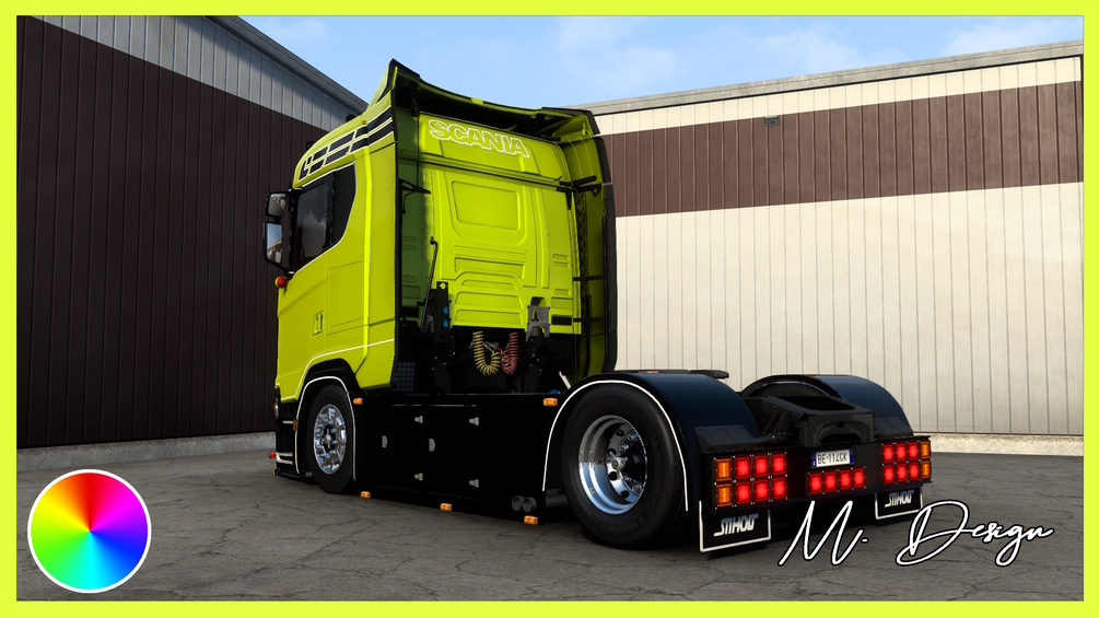 SKIN SCANIA 2016 S NG - METALLIC CHANGE COLORS - 1.49 - ETS2