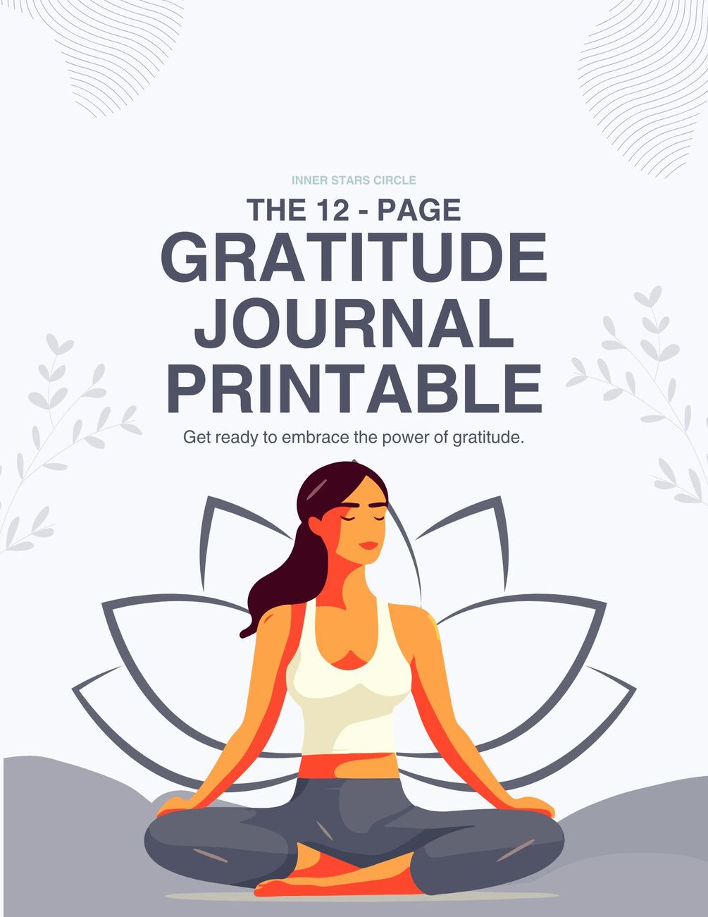 The 12-Page Gratitude Journal Printable