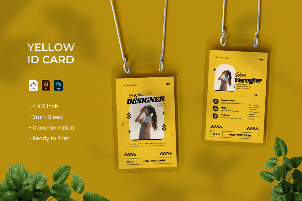Yellow - ID Card