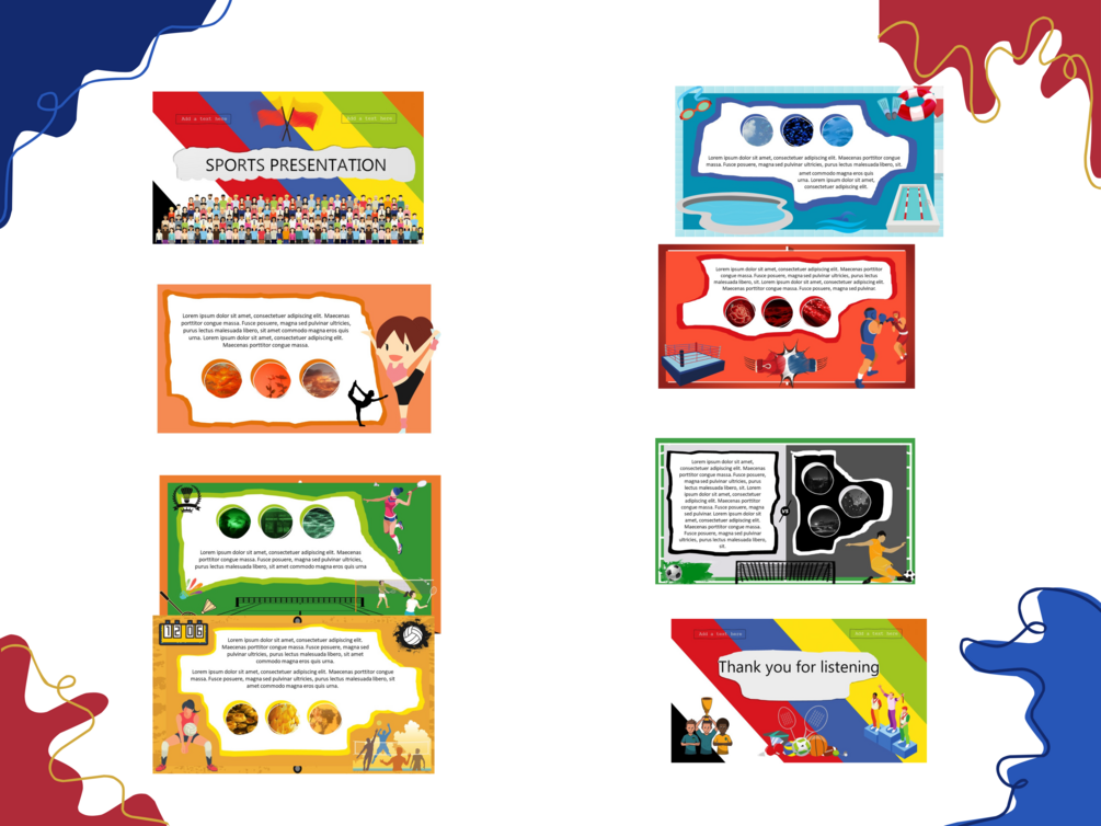 Sports Theme PowerPoint Presentation Template