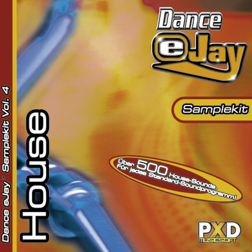 eJay Dance Sample Kit Vol. 4 House. House Sample Pack. Sample Kit, Deep House.