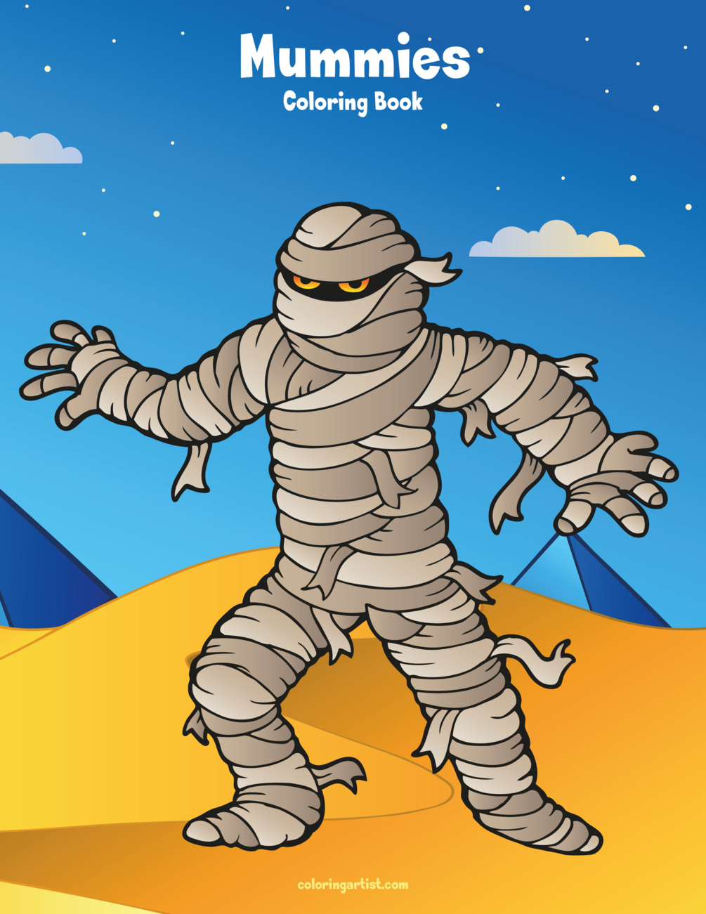 Mummies Coloring Book