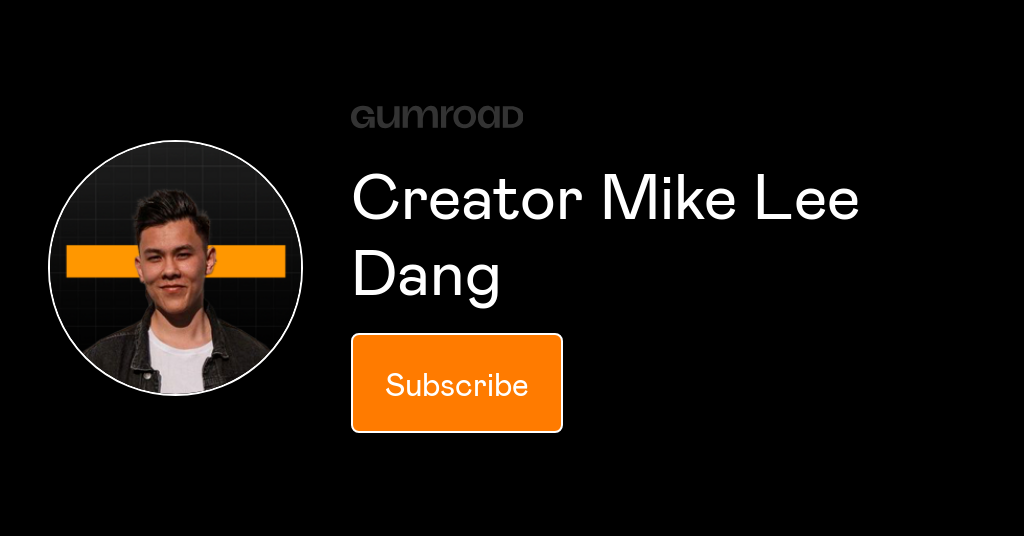 Creator Mike Lee Dang