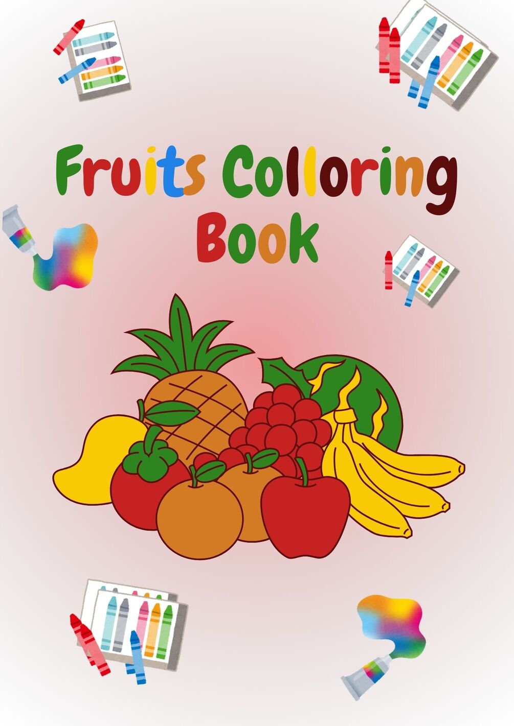 Fruits Colloring Book