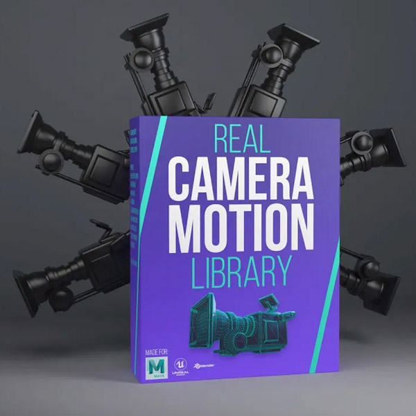Real Camera Motion Library 3D Asset Released! - Animators Journey