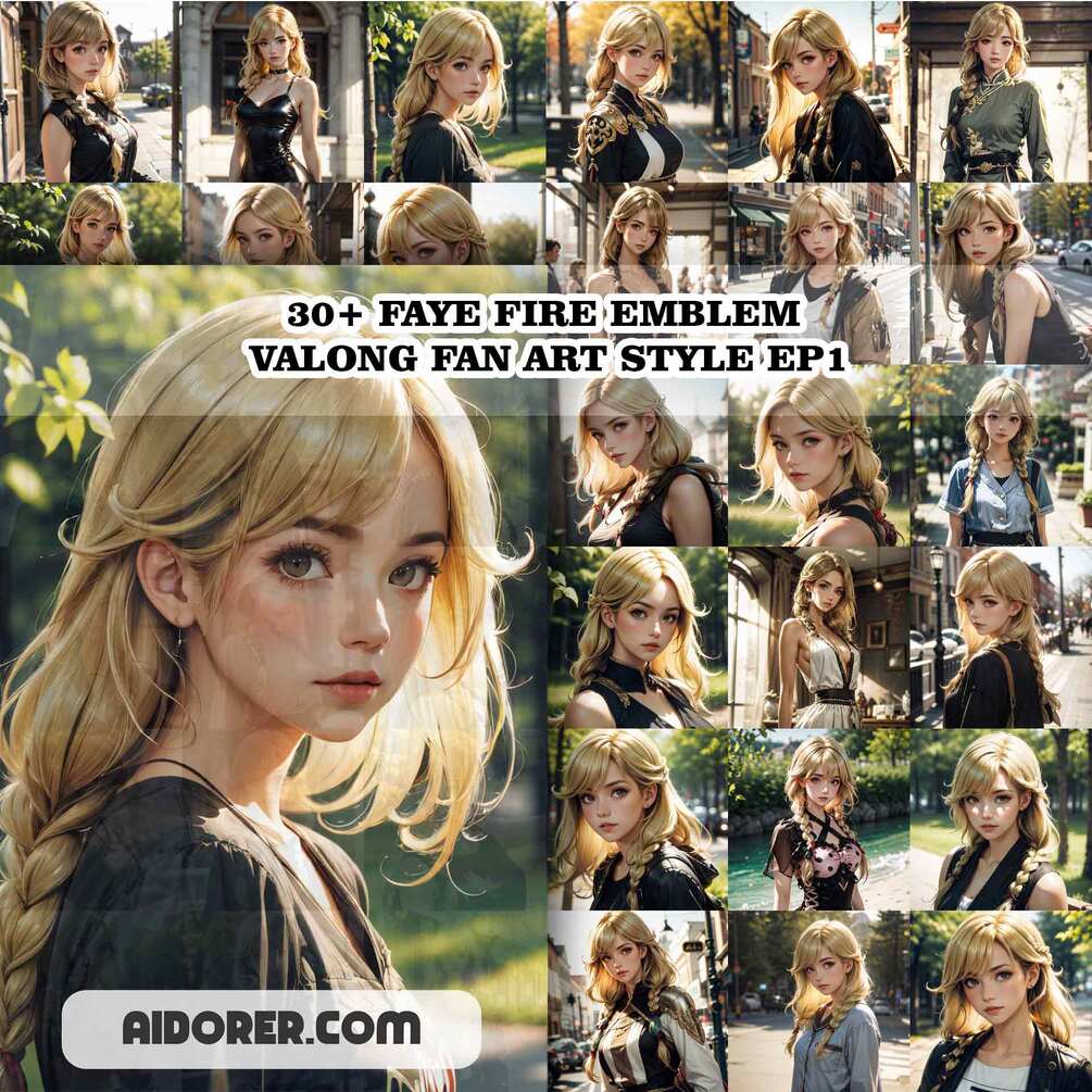 30+ FAYE FIRE EMBLEM VALONG FAN ART STYLE EP1