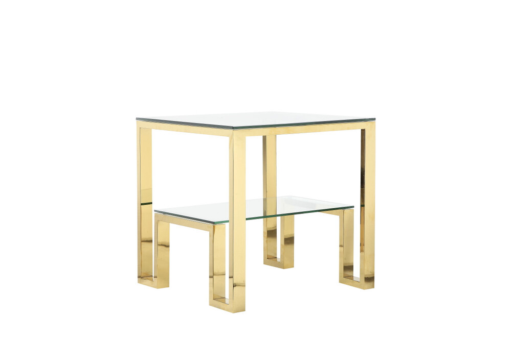 Laurence Side Table High Polish: Sleek Elegance for Modern Spaces