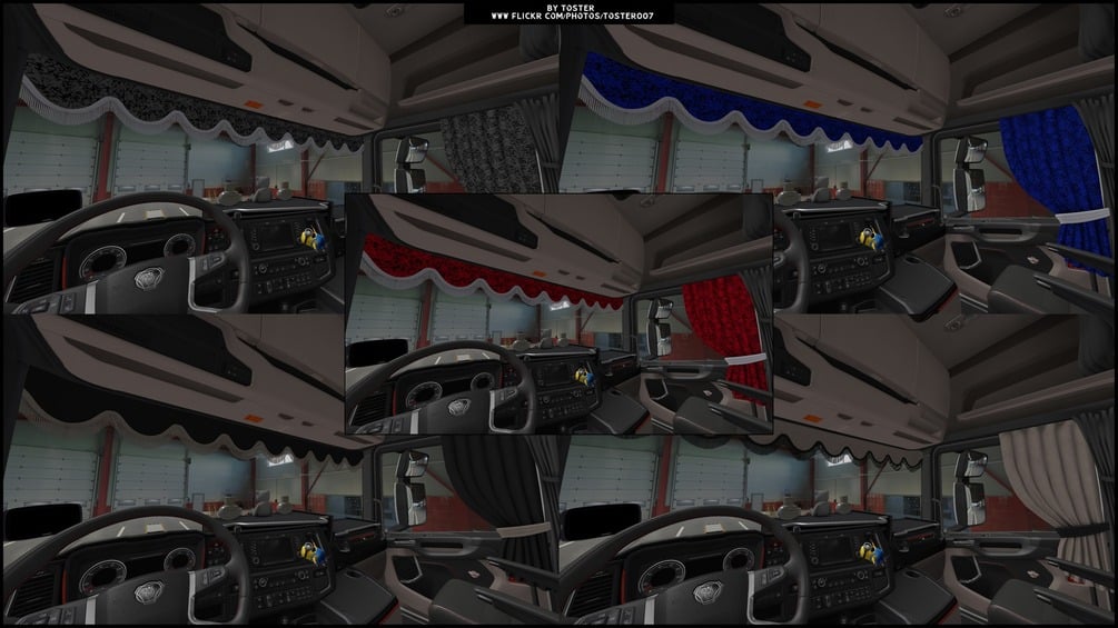 Curtains Mega Pack Mod ETS 2