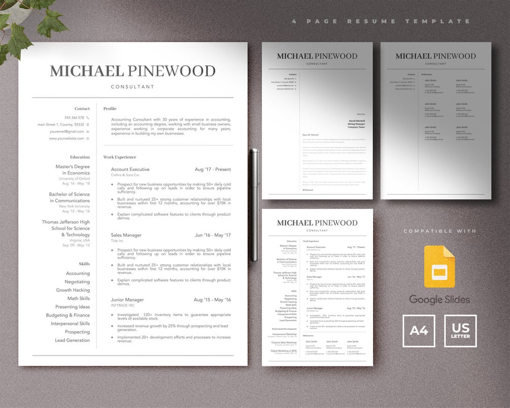 Michael - Resume Template