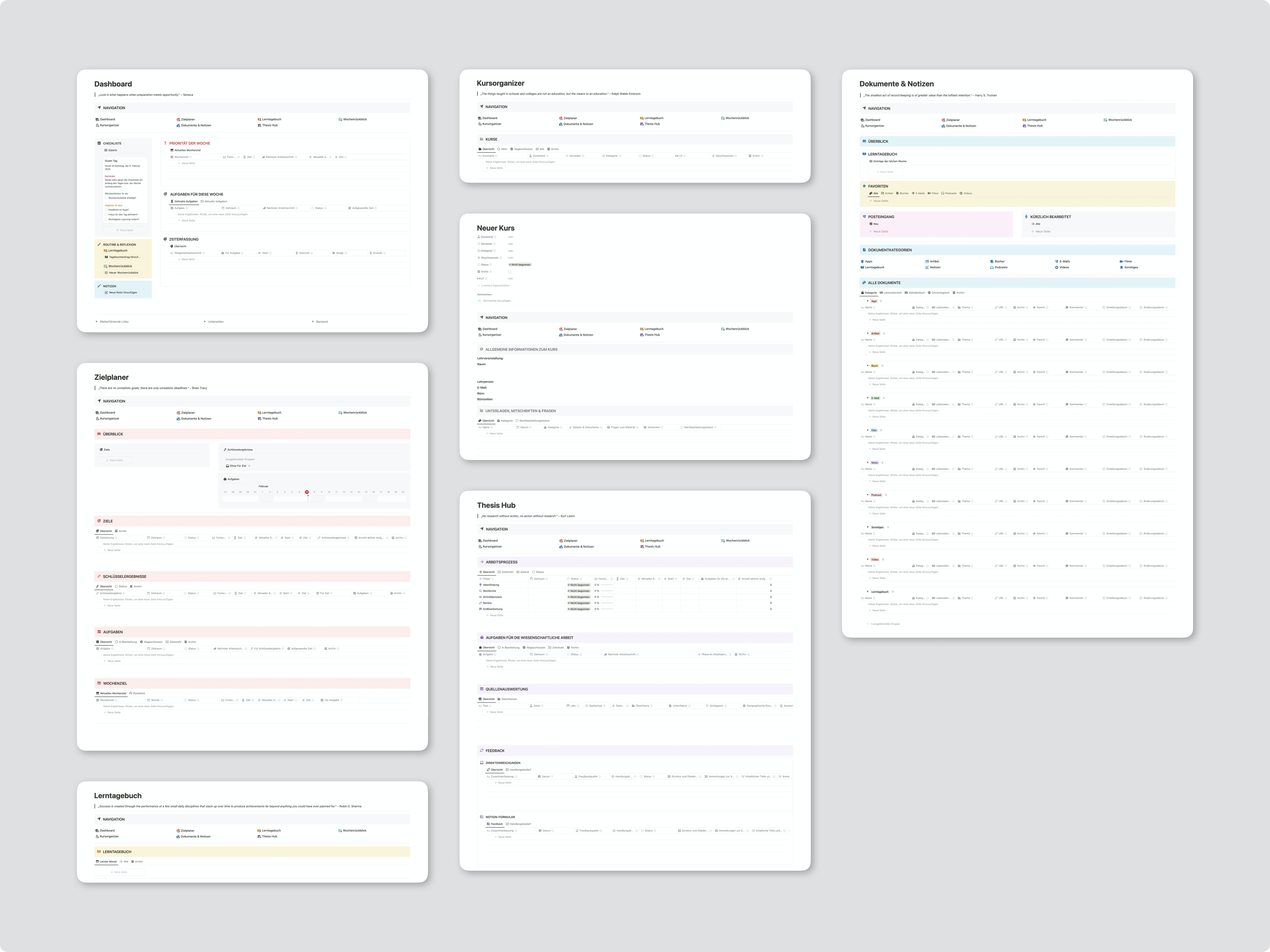 Study Hub: Dein Planer für das Studium