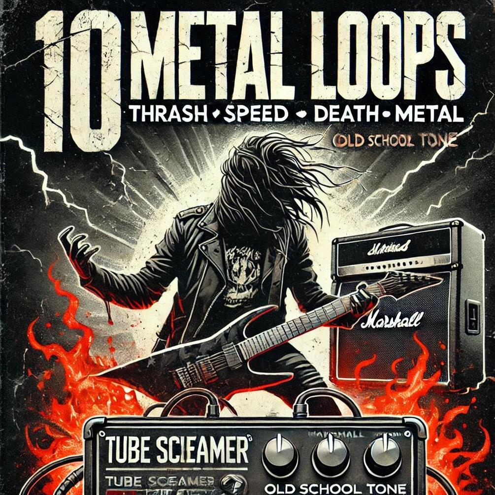 🟢 (FREE) 🎸 10 LOOPS GRATUITOS de THRASH / SPEED / DEATH METAL 🎸