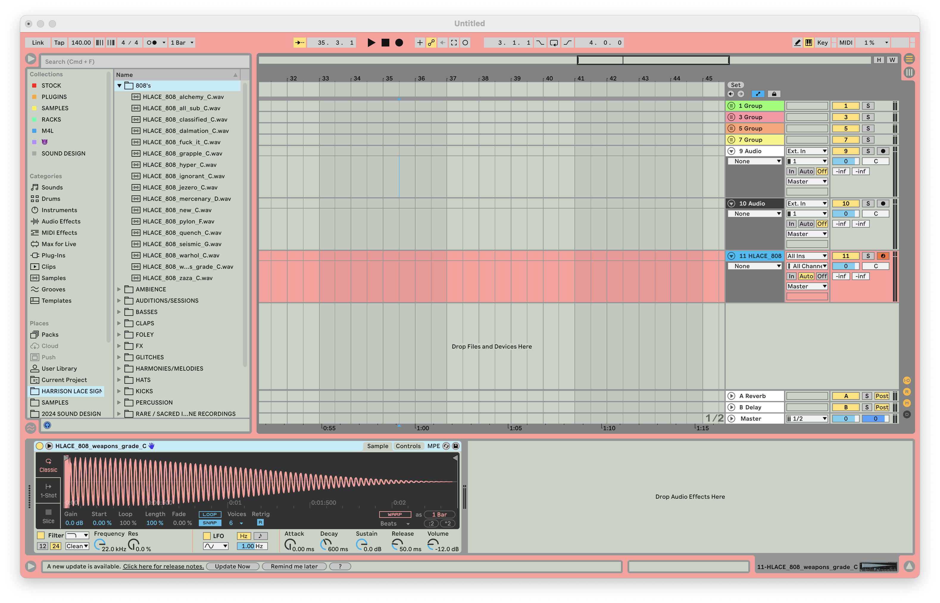 Live 11 Themes by Harrison Lace