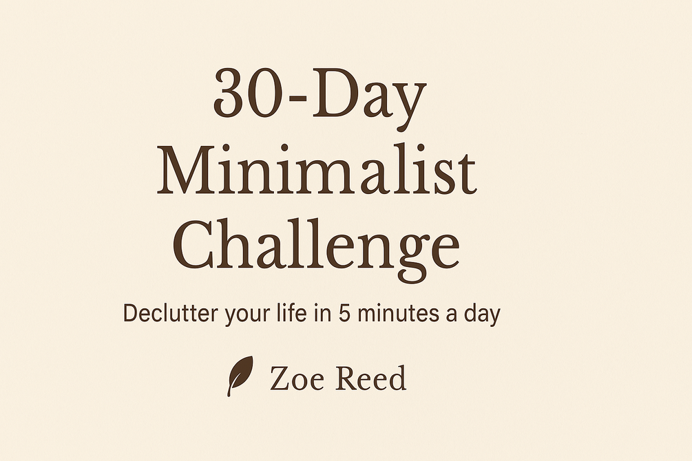 30-Day Minimalist Challenge