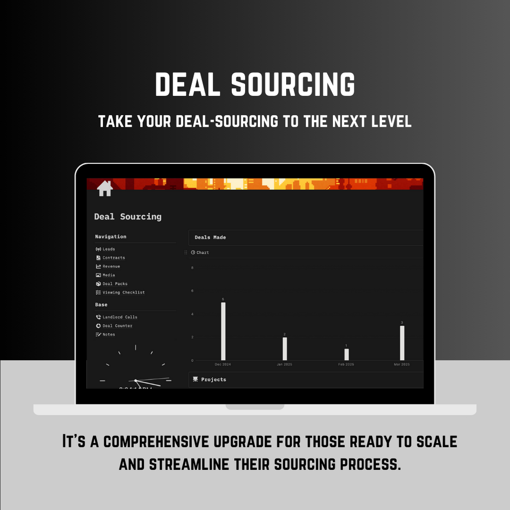 Deal Sourcing Page