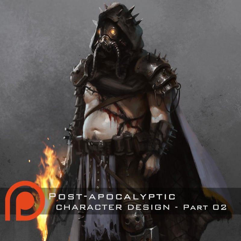 Post-apocalyptic Character Design - Adding Color