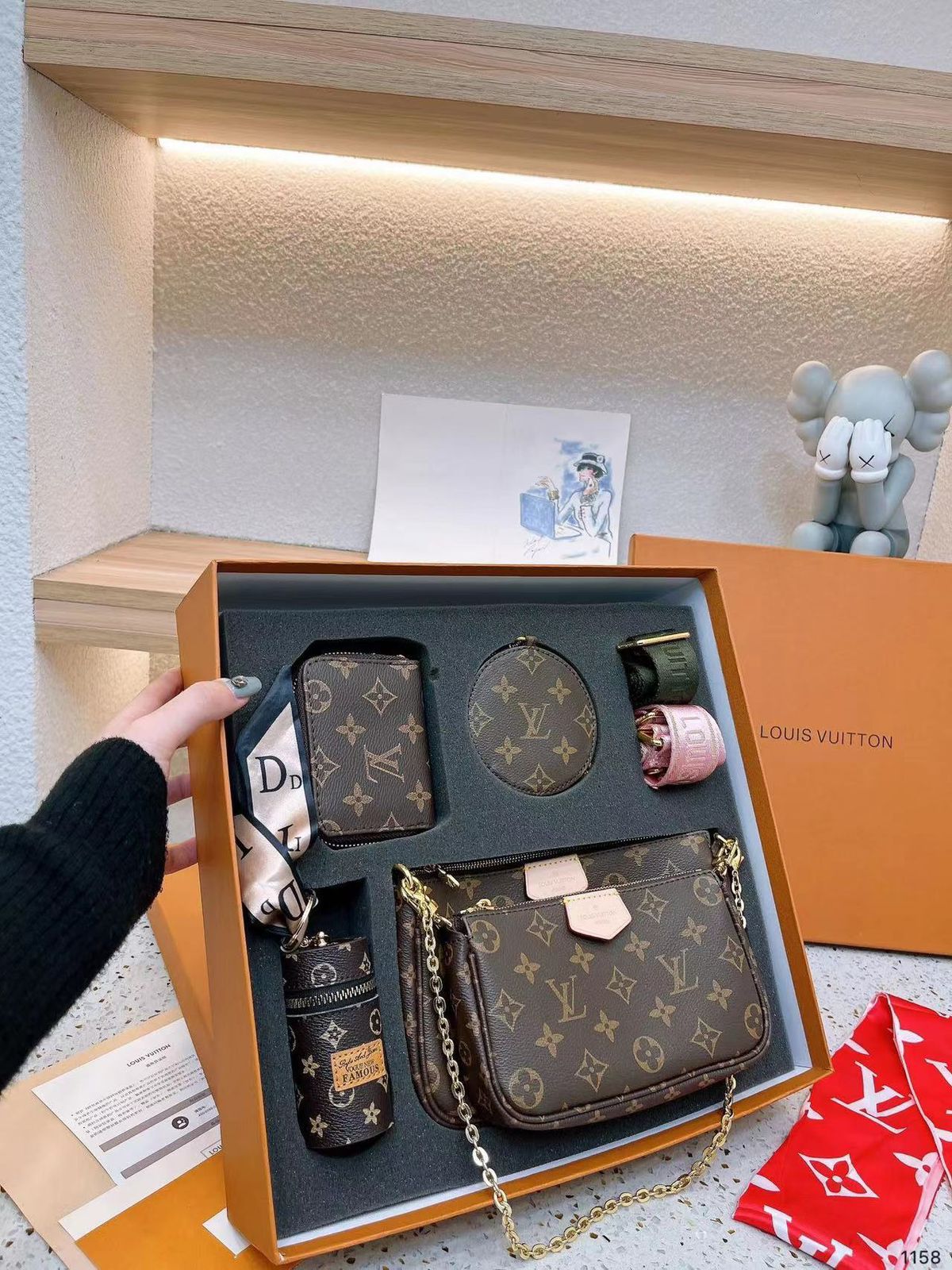 INTRODUCING THE LOUIS VUITTON MONOGRAM POCHETTE MOON PACK WITH 2 ...