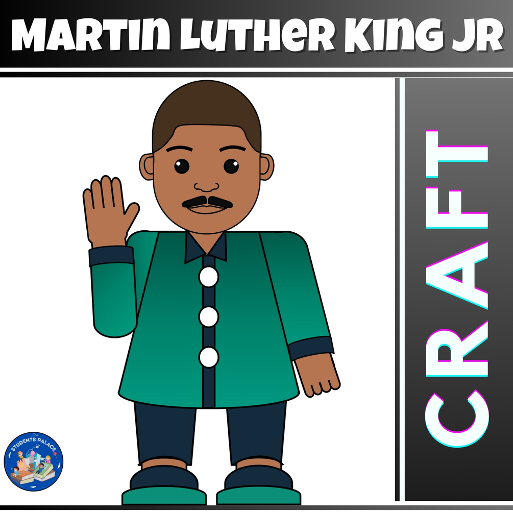 Mlk Craft Art project | Black History Month Bulletin Board Coloring ...
